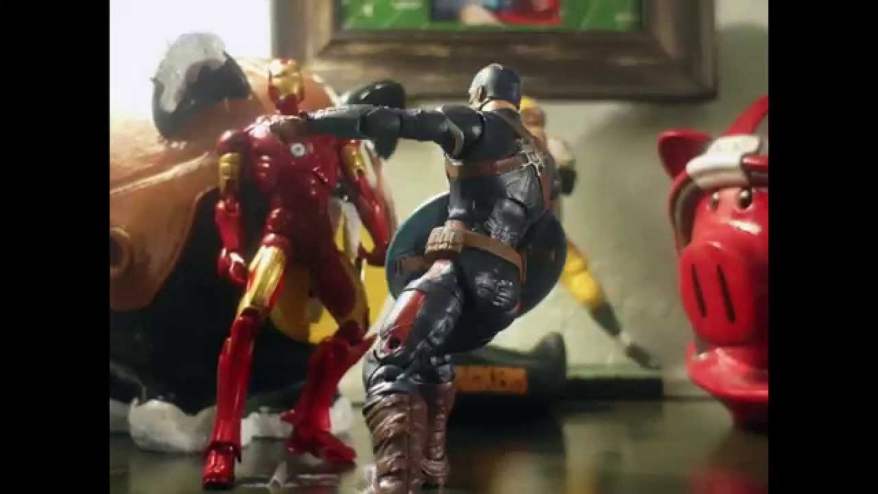 iron man stop motion part 1 - YouTube