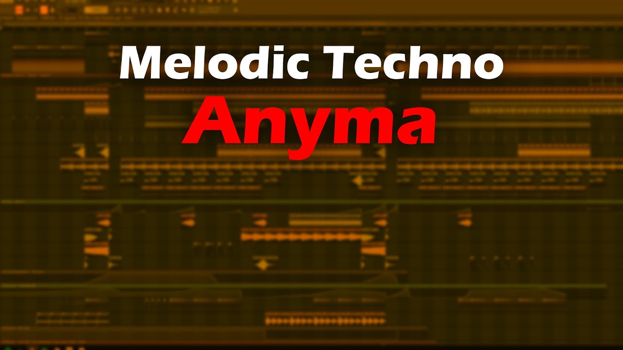 INSANE Melodic Techno ANYMA style FLP | Afterlife - YouTube