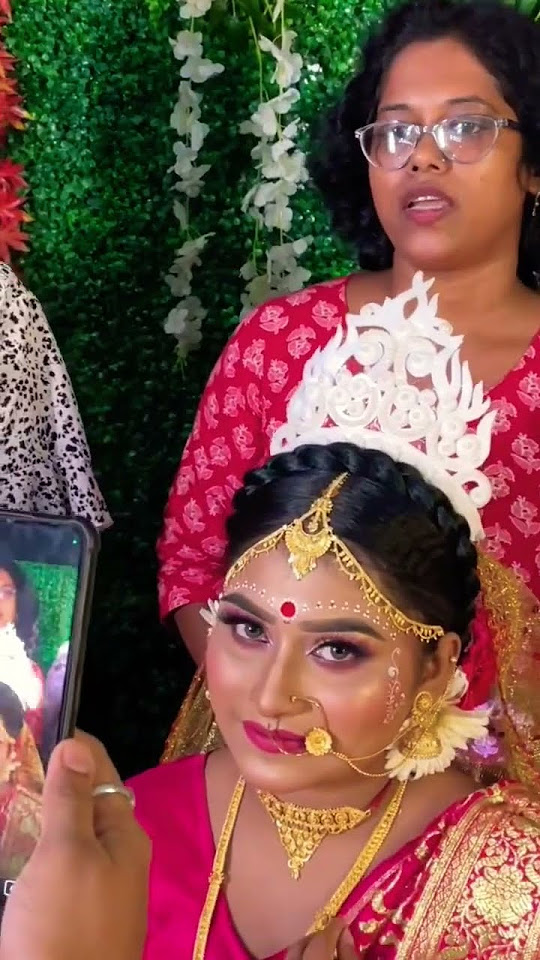 students Mini Exam.. Next BASIC TO BRIDAL MASTER Class Starting from 29th JULY..#makeup #youtube ...