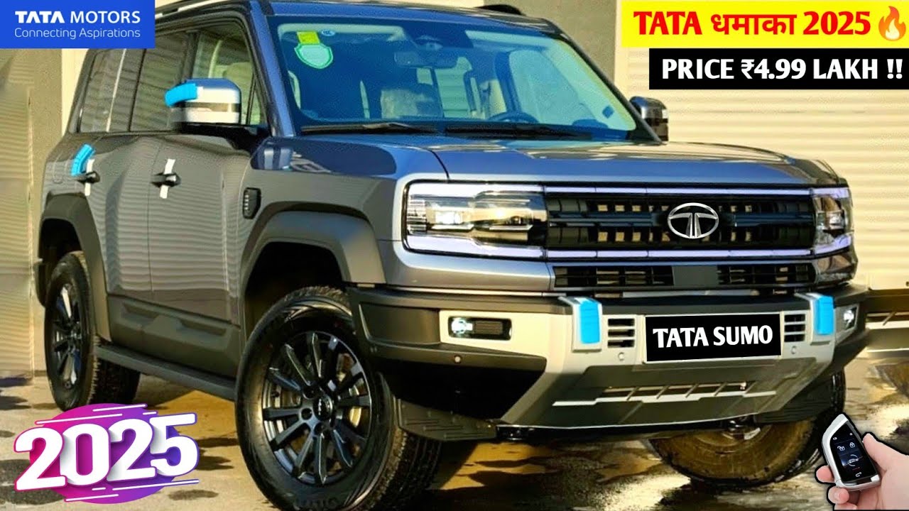 TATA Next-Gen SUMO Launch🇮🇳|| 2025 TATA NEW SUMO MODEL🔥|| ₹4.37 Lakh ...