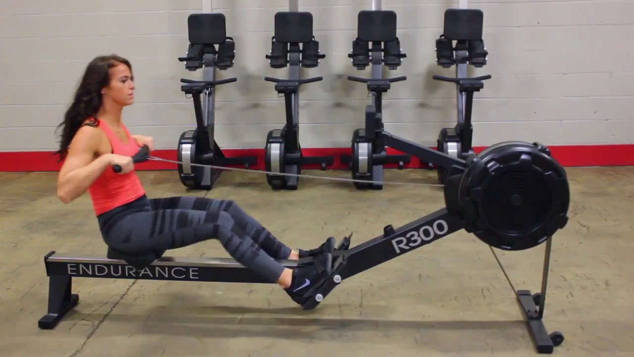 Endurance by Body Solid R300 Indoor Rower - YouTube