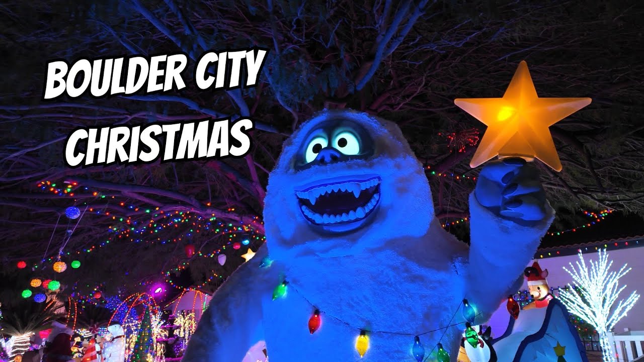 Christmas Eve Drive: Boulder City's Historic Holiday Lights - YouTube