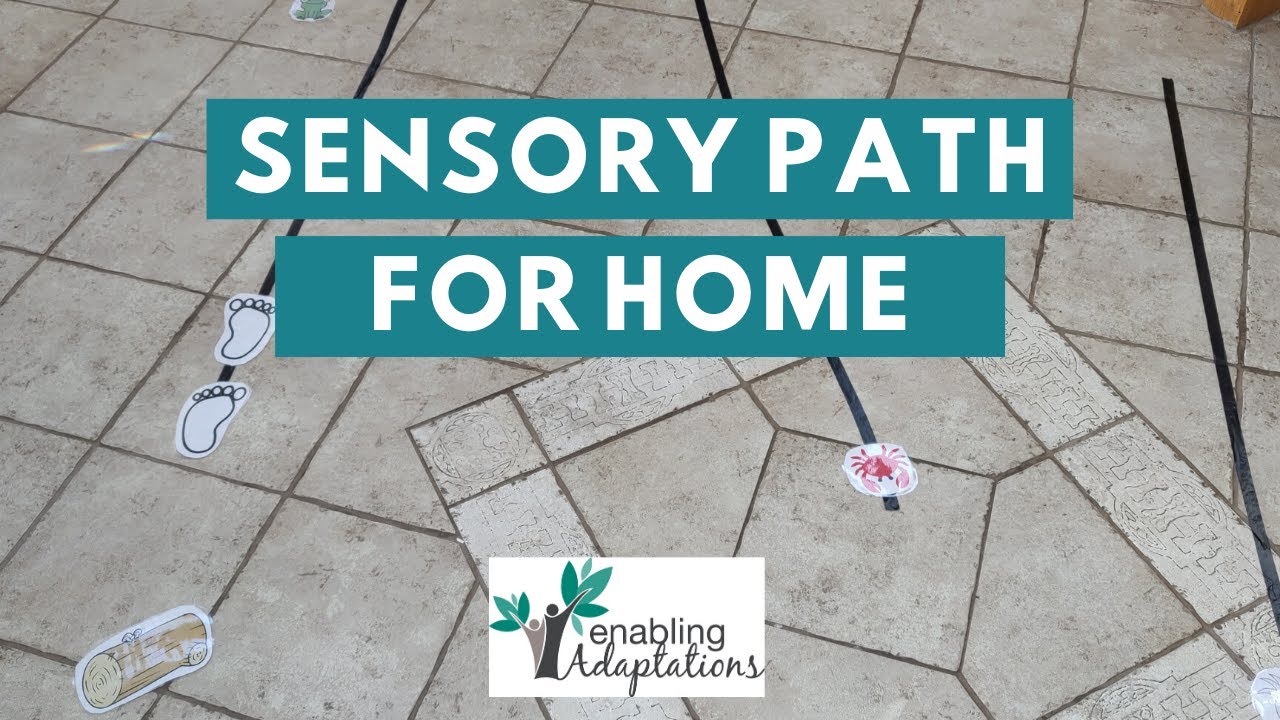 Sensory Path at Home - YouTube