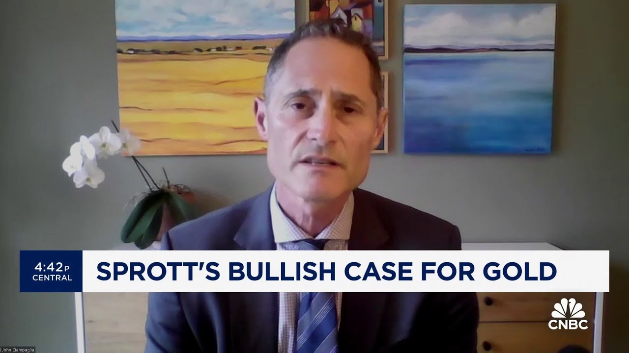 Sprott CEO says he's bullish on gold in the near-term thanks to China ...