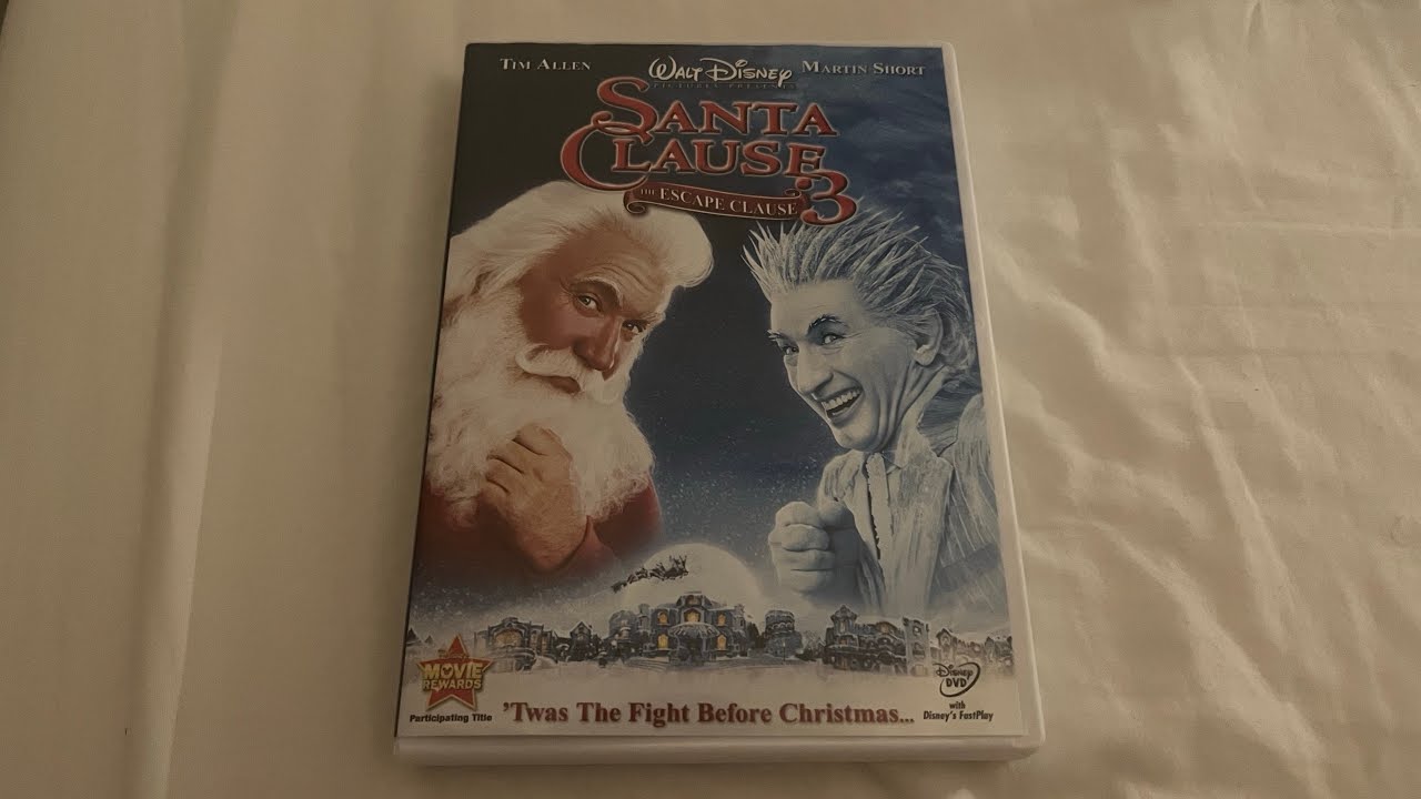 Opening to The Santa Clause 3: The Escape Clause 2007 DVD (Widescreen ...