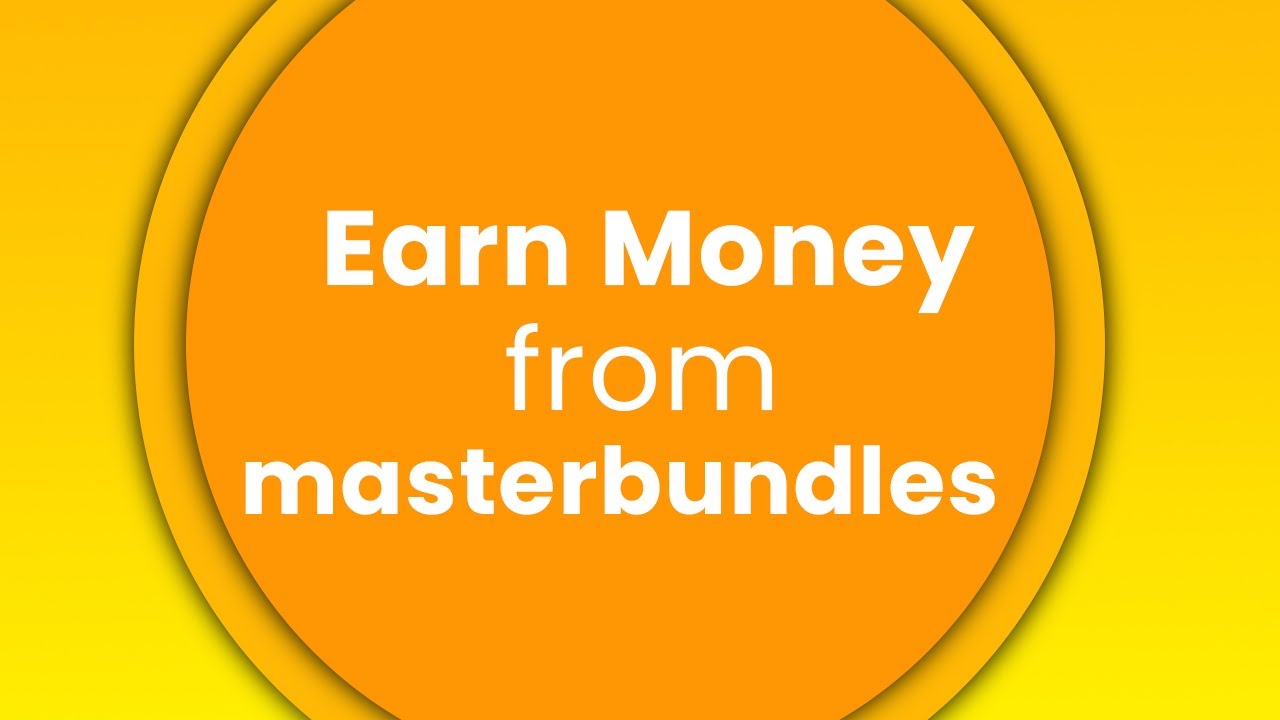 Earn money from Master Bundle | How to create masterbundles account ...