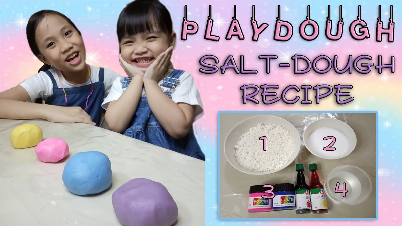 How to Make Play-dough | Salt-Dough Recipe | Home Made - YouTube