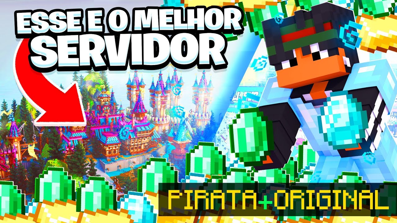 NOVO SERVIDOR de SKYBLOCK ONLINE para MINECRAFT JAVA e BEDROCK - YouTube
