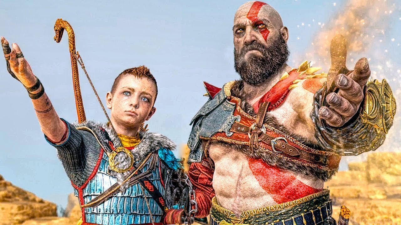 God of War 4 Full Movie All Cutscenes - YouTube