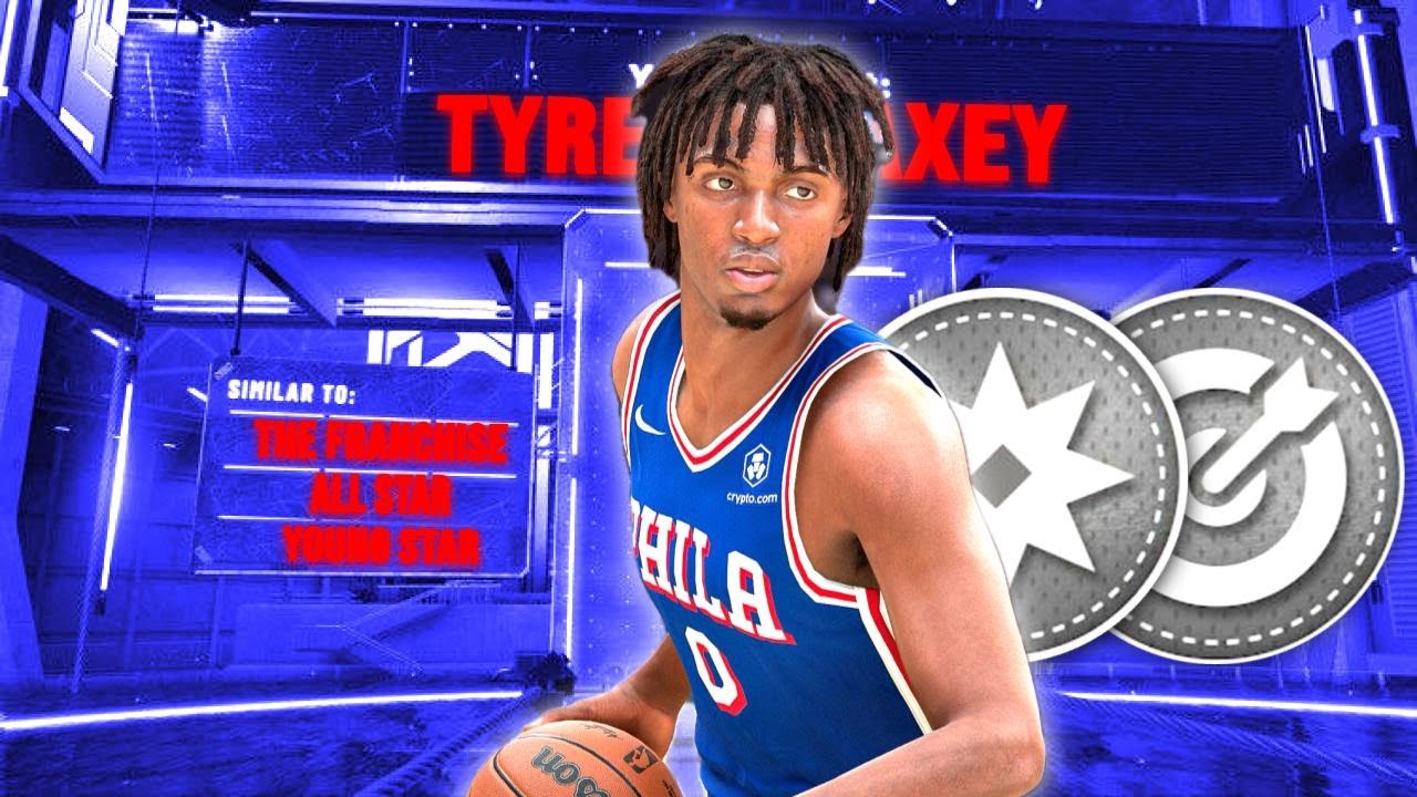 THE BEST TYRESE MAXEY BUILD IN NBA 2K26! 93 3PT HOF LIGHTNING LAUNCH ...