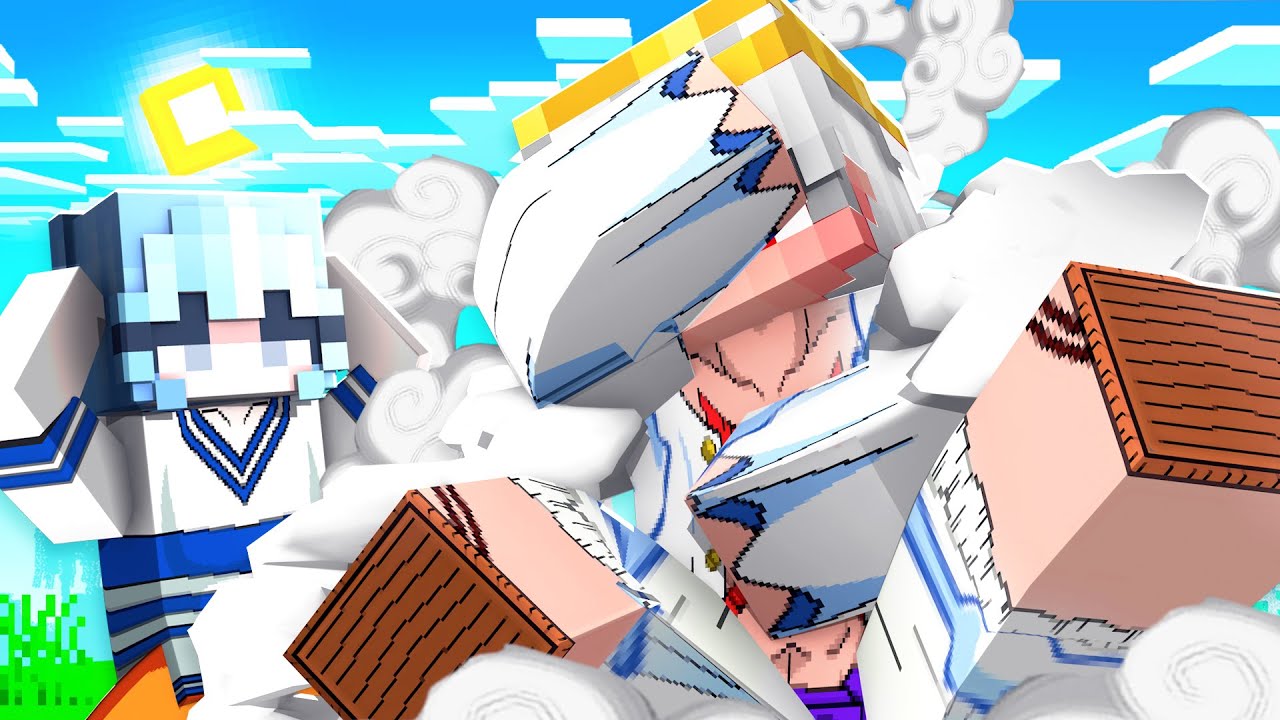 Finalmente Gear 5 Modo Nika no Minecraft! - YouTube