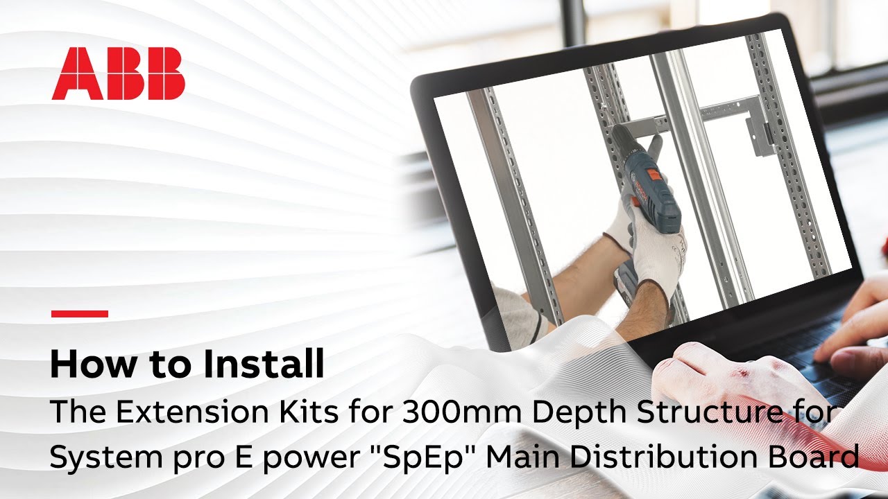 How to Install the Ext Kits for 300mm Depth Structure for System pro E ...