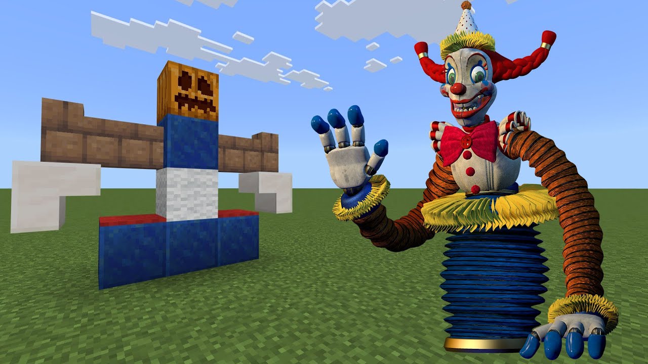 Jackie FNAF Mimic Secret Addon in Minecraft PE Bedrock - YouTube