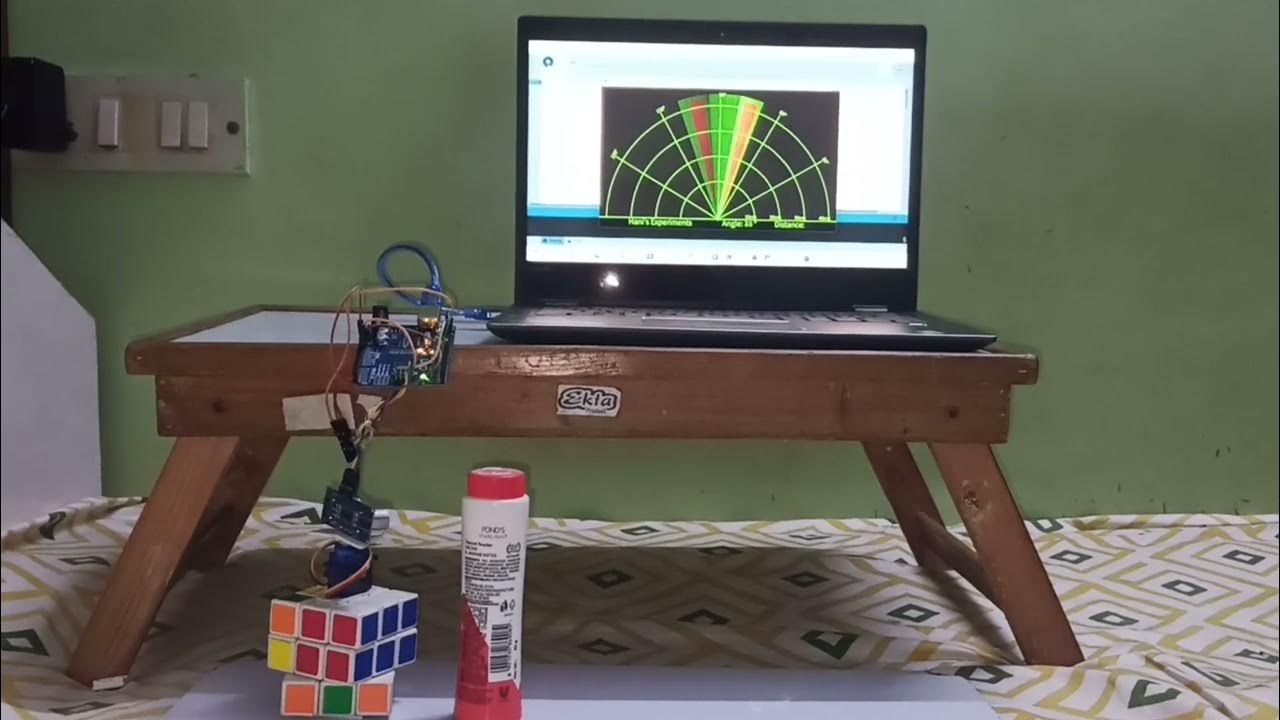 Arduino Radar using Ultrasonic Sensor - YouTube
