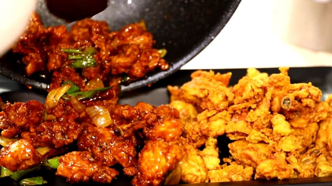 국제시장 앞 부산 부평 깡통시장 국제통닭 FAMOUS AND DELICIOUS BUSAN FRIED CHICKEN 부산 추천 ...