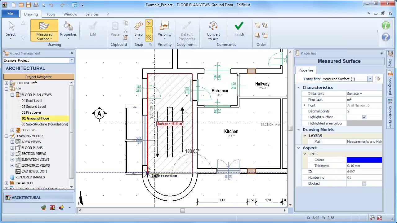 Vídeo Tutorial de Edificius - Medida de uma superfície - ACCA software - YouTube