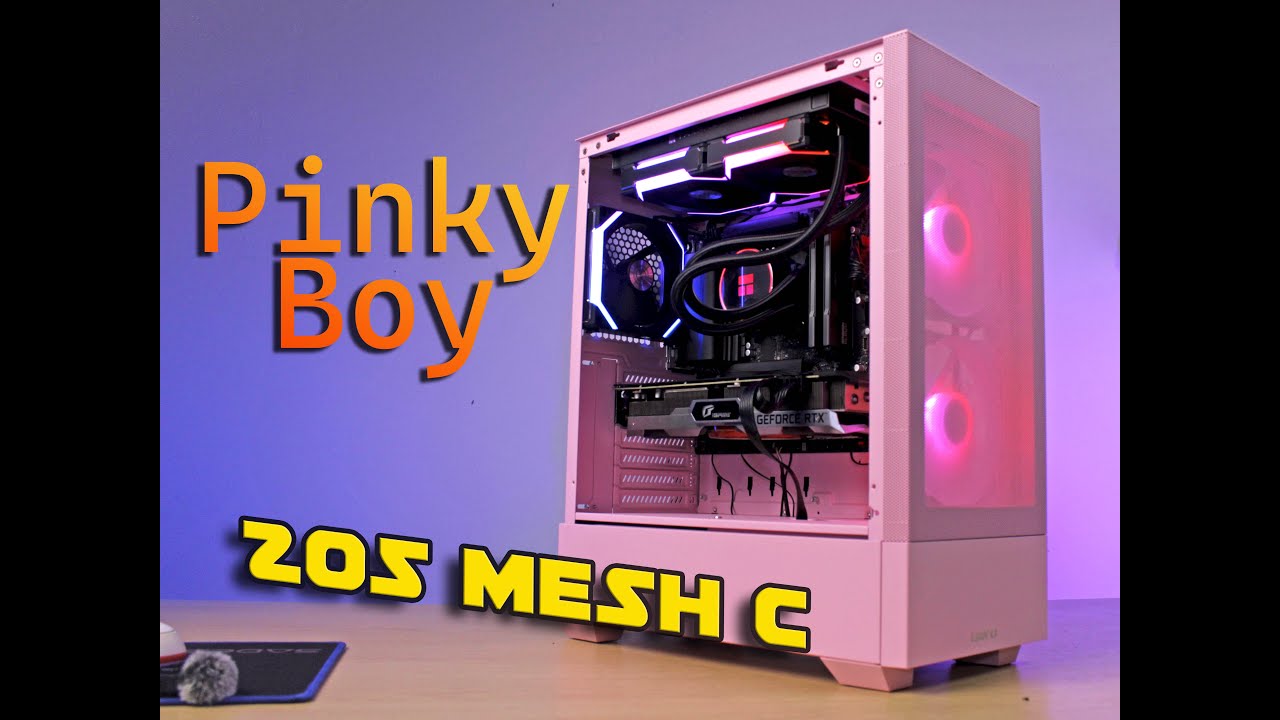 Pinky Boy And Performance Airflow | Lian Li Lancool 205 Mesh C Pink ...