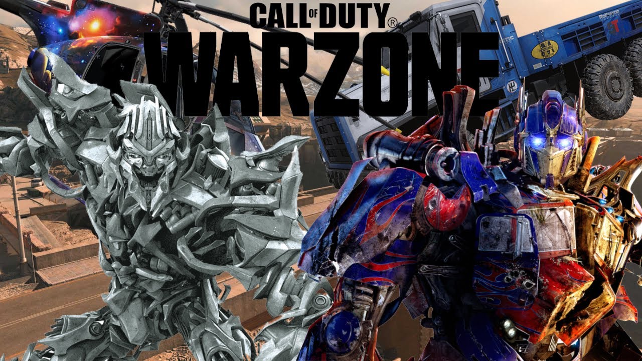 They Added The Transformers To WARZONE! Warzone Funny Moments - YouTube
