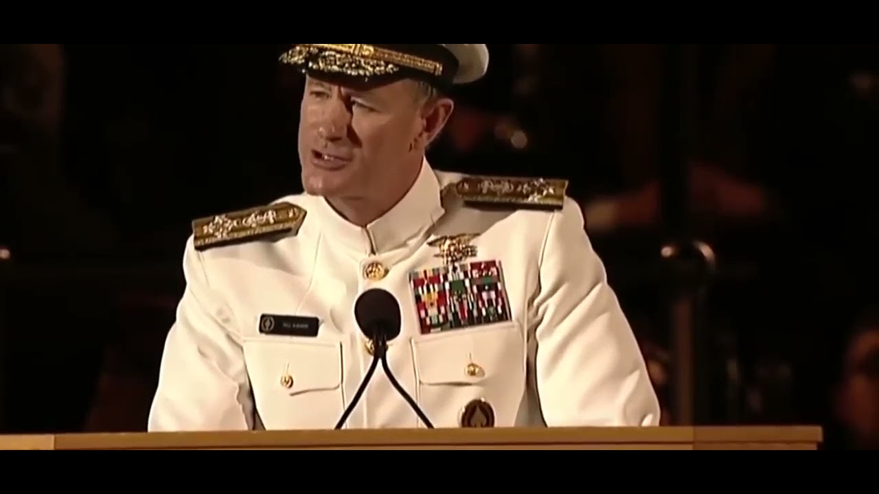 10 LIFE LESSONS FROM GEN. MCRAVEN (No. 1 - Make Your Bed) - YouTube