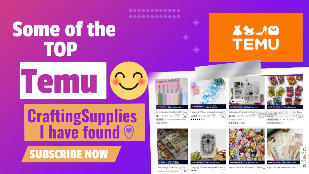 Temu Haul Crafting Supplies Edition! - YouTube