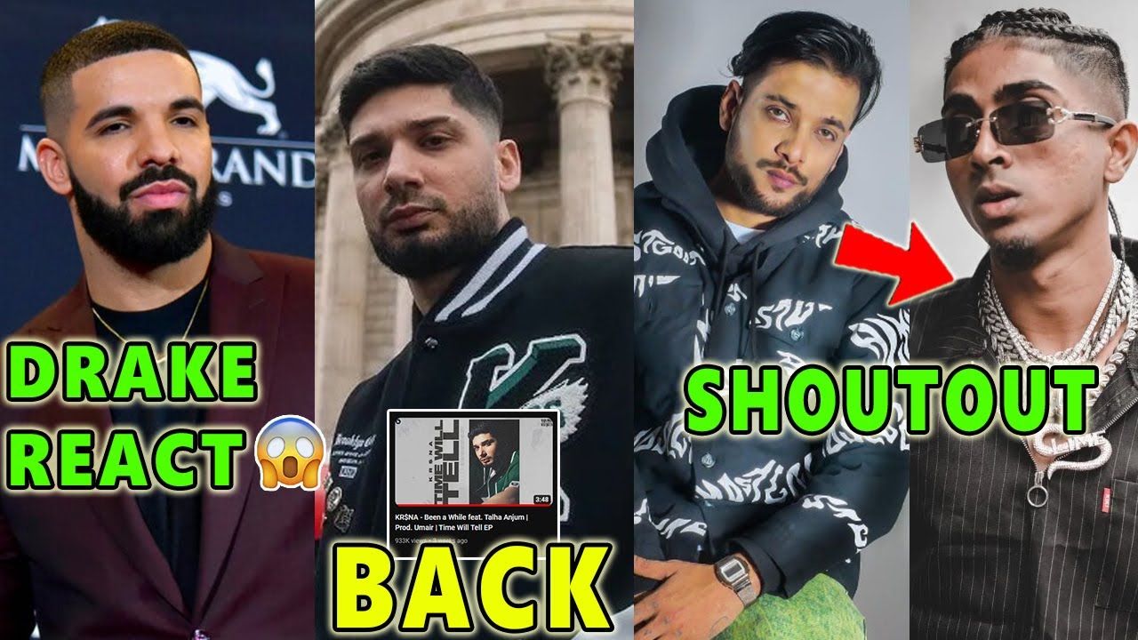 KR$NA'S TRACK IS BACK | DRAKE REACT ON INDIAN RAP | IKKA GAVE SHOUTOUT ...