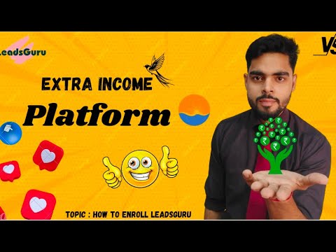 EXTRA INCOME PLATFORM || How to Enroll LeadsGuru || 2023 - YouTube
