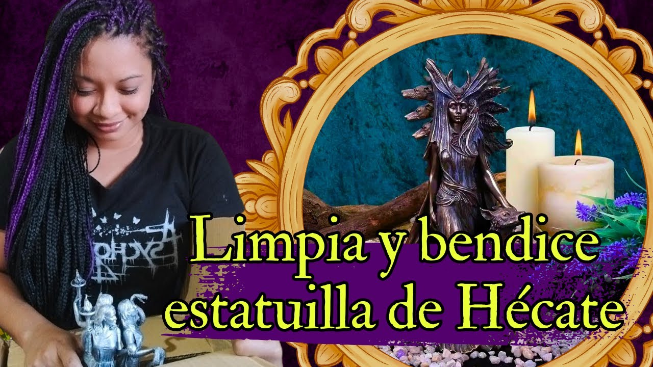 Unboxing estatuilla de Hécate / limpiar y bendecir estatuillas de ...