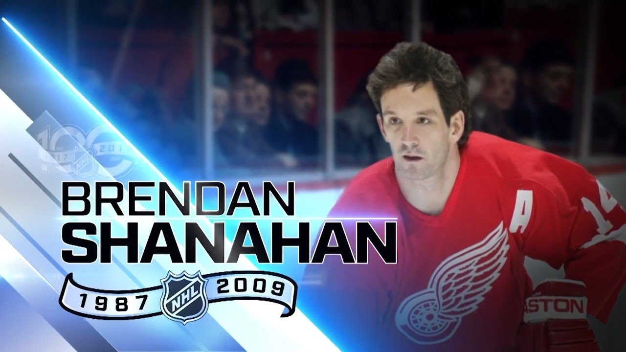 Brendan Shanahan | 100 Greatest NHL Players (first 100 years) | 2017 ...