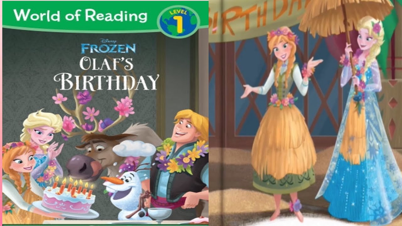 ️🎂Disney Frozen: Olaf’s Birthday 🎂 ️| Kids Story Read Aloud ️| Exciting ...