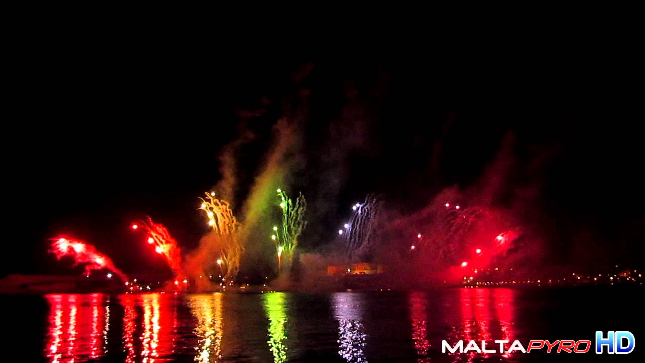 Malta International Fireworks Festival 2012 - Parente Fireworks Italy ...