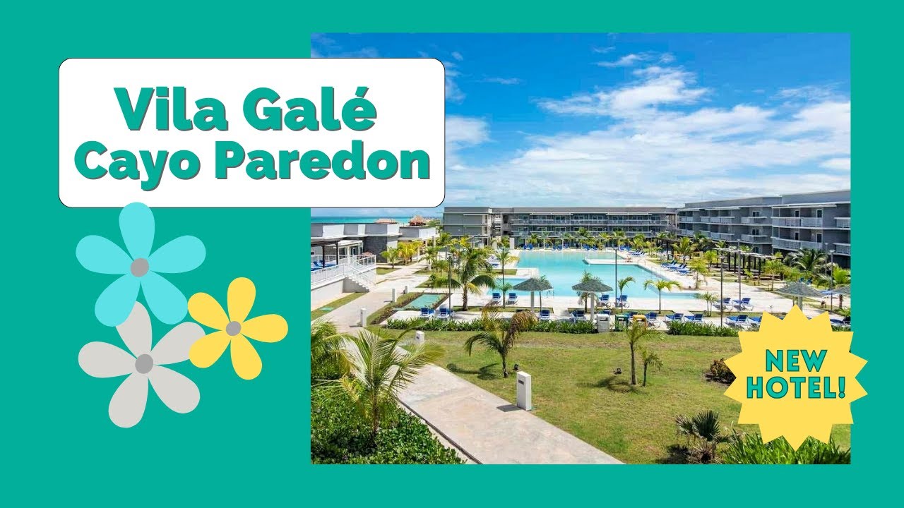 Tour of VILA GALE CAYO PAREDON beach resort - YouTube