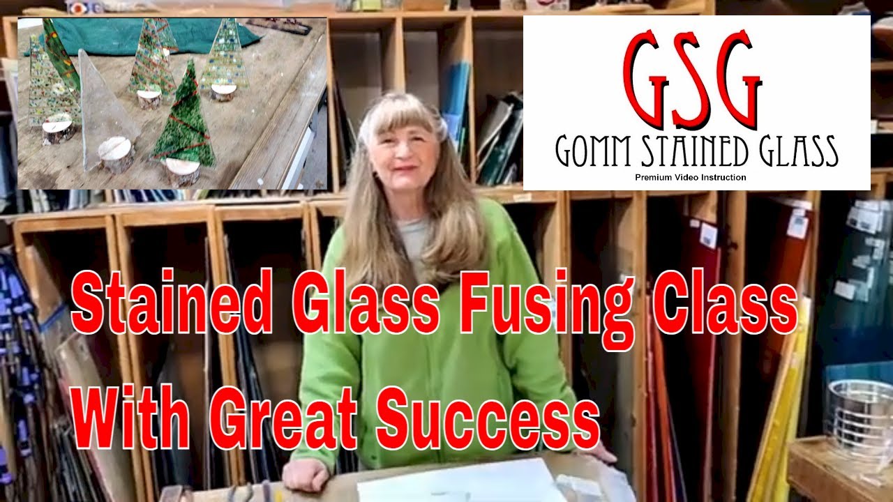 Stained Glass Fusing Class With Great Success V448 - YouTube