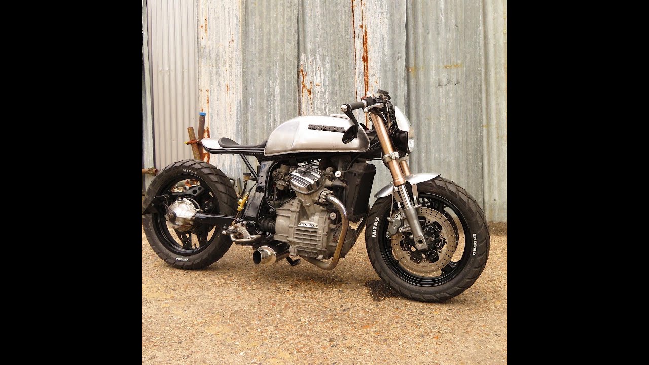 CX400 cafe racer buit | Bare metal finish | Lv Custom London - YouTube