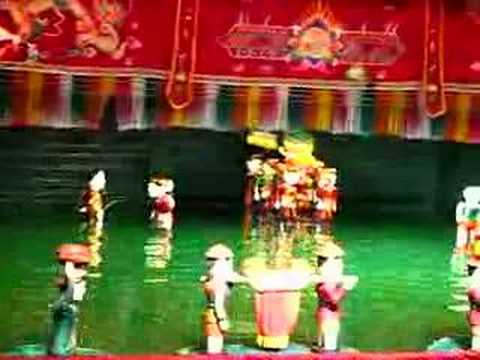 Water Puppet Show - YouTube
