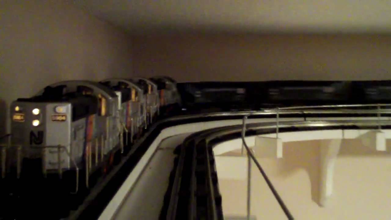 4 RMT Beep lash up pulling coal cars - YouTube