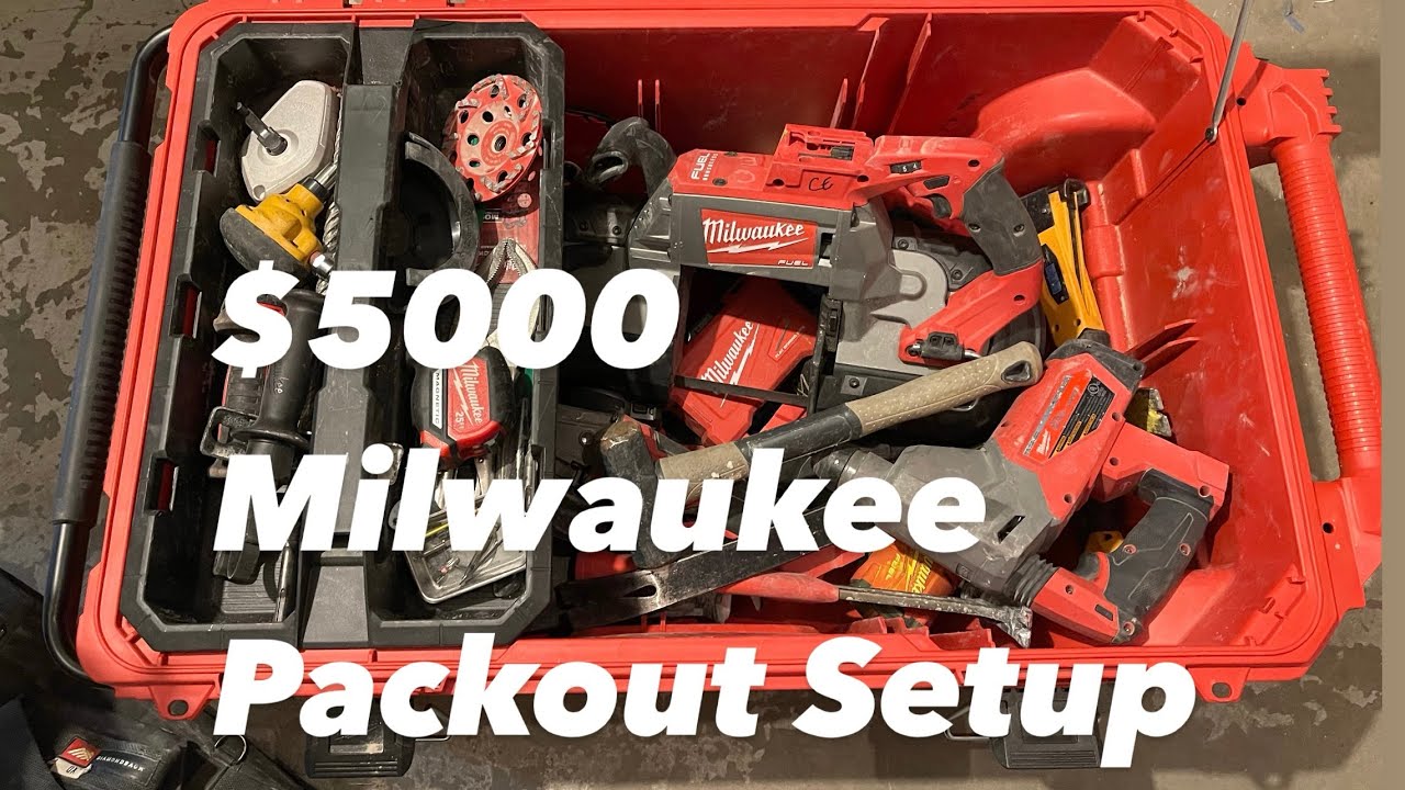 Milwaukee Rolling Packout Setup - YouTube