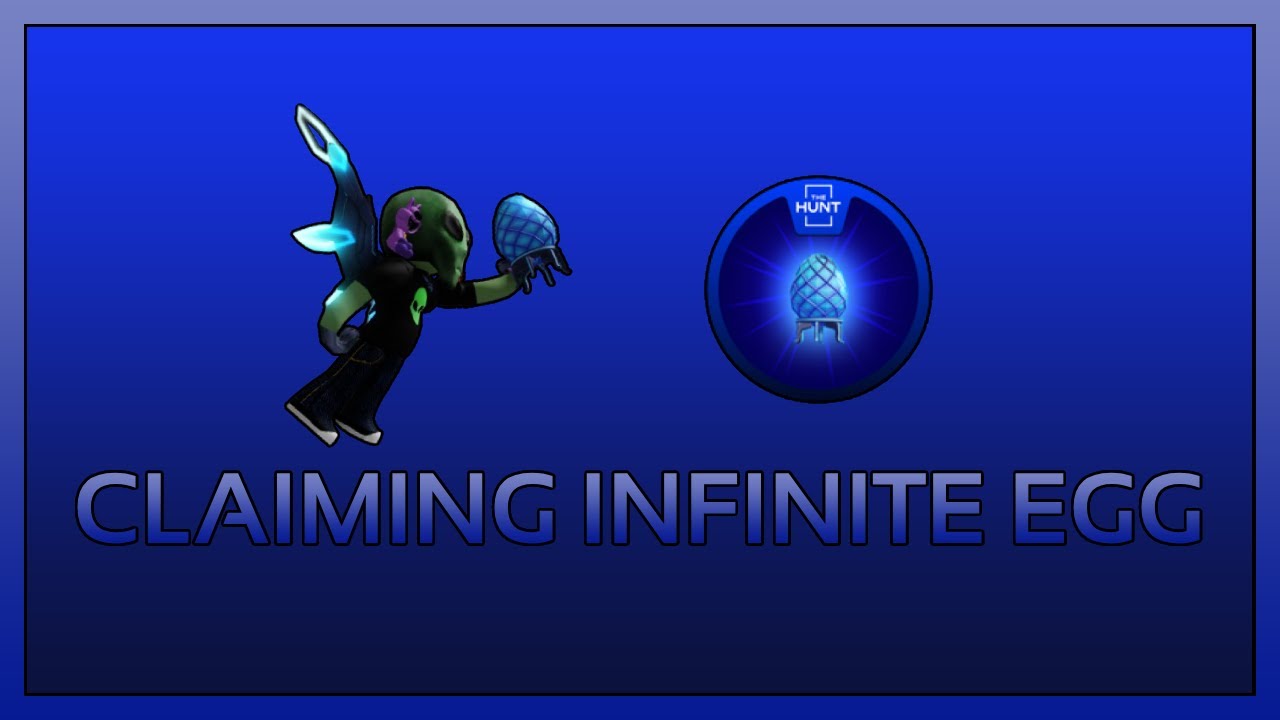 Roblox - CLAIMING THE INFINITE EGG - YouTube