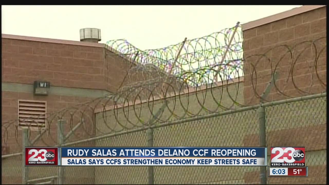 Rudy Salas attended Delano CCF reopening - YouTube