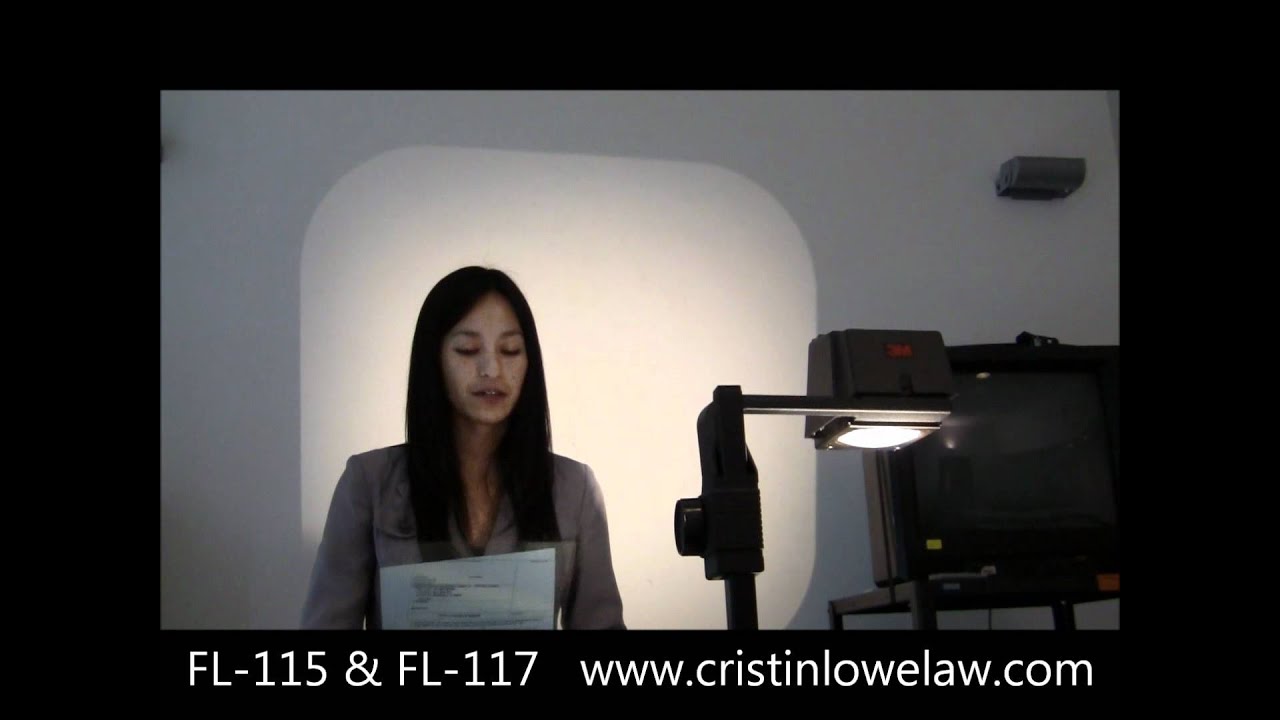 How to fill out Divorce Petition FL 115 in California (2013) - YouTube