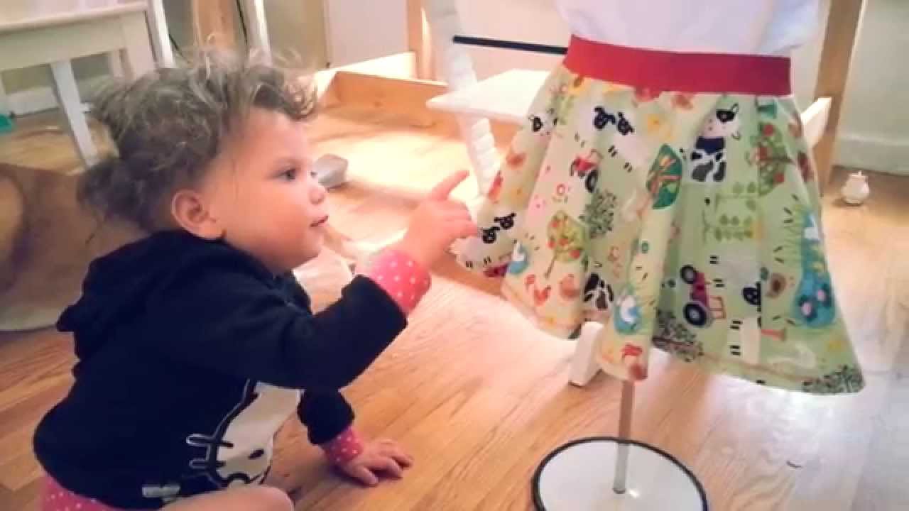 My little fashionista. - YouTube