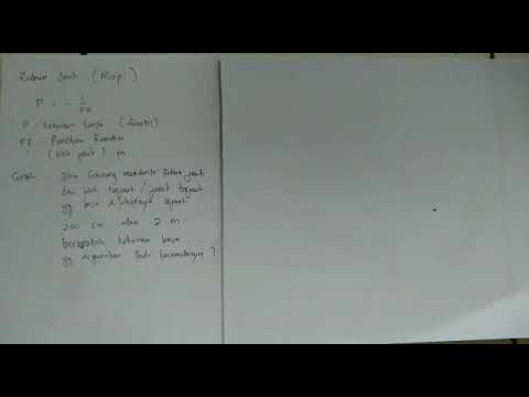 Menghitung kekuatan lensa pada rabun jauh (miopi) #miopi #rabunjauh # ...