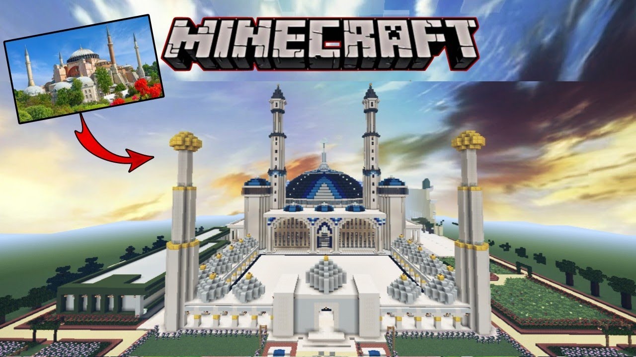 Masjid Build in Minecraft | Hagia Sophia Build in Minecraft | Minecraft ...