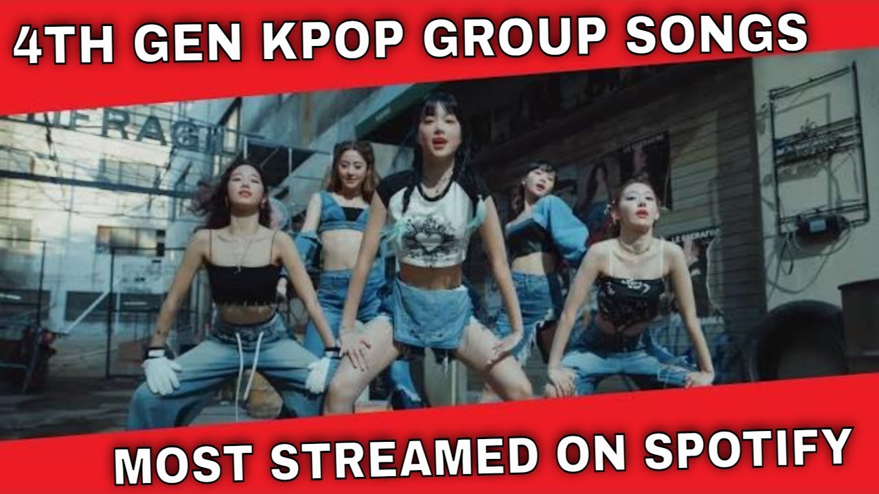 Most Streamed Gen 4 Kpop Group Songs - YouTube