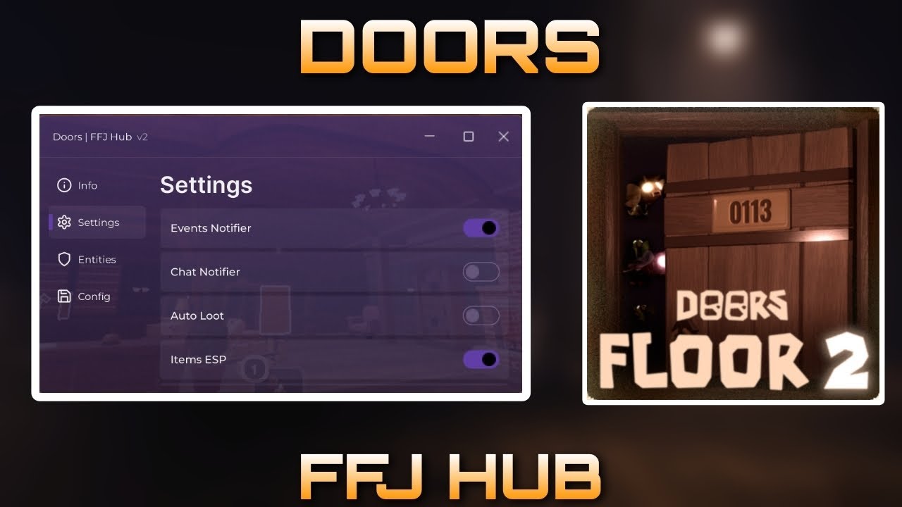 Doors Script | Auto Loot, Item ESP, FullBright | Mobile - YouTube
