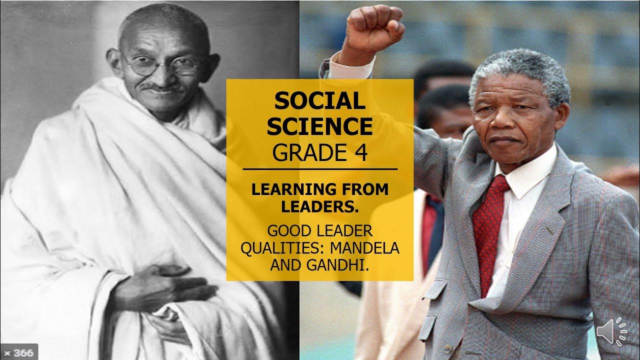 GRADE 4 SOCIAL SCIENCE | LEARNING FROM LEADERS : GOOD LEADER Qualities ...