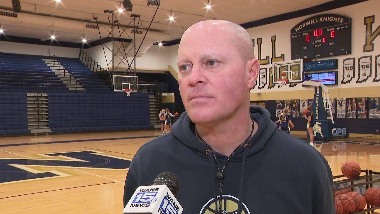 Eric Thornton full interview at Norwell girls basketball practice on 12 ...