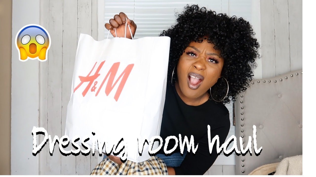 Try On Haul: Come With Me Inside H&M Dressing Room - YouTube