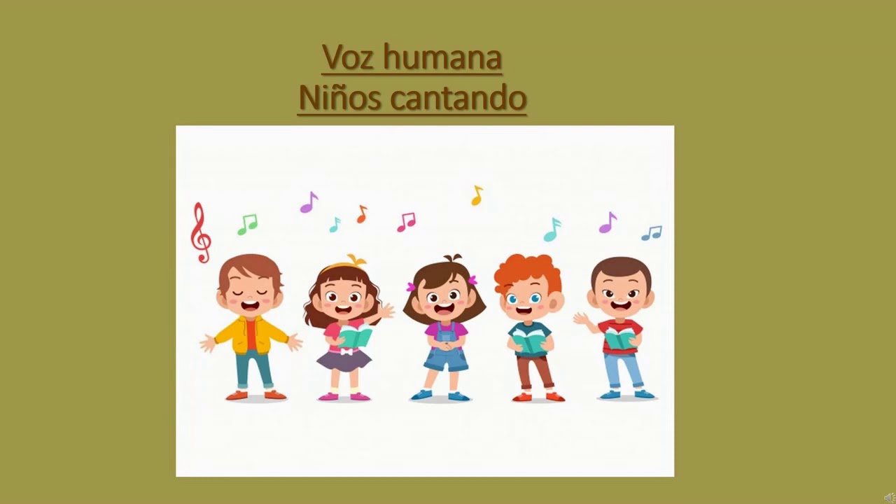 Sonidos de voces humanas e instrumentos musicales. - YouTube Music