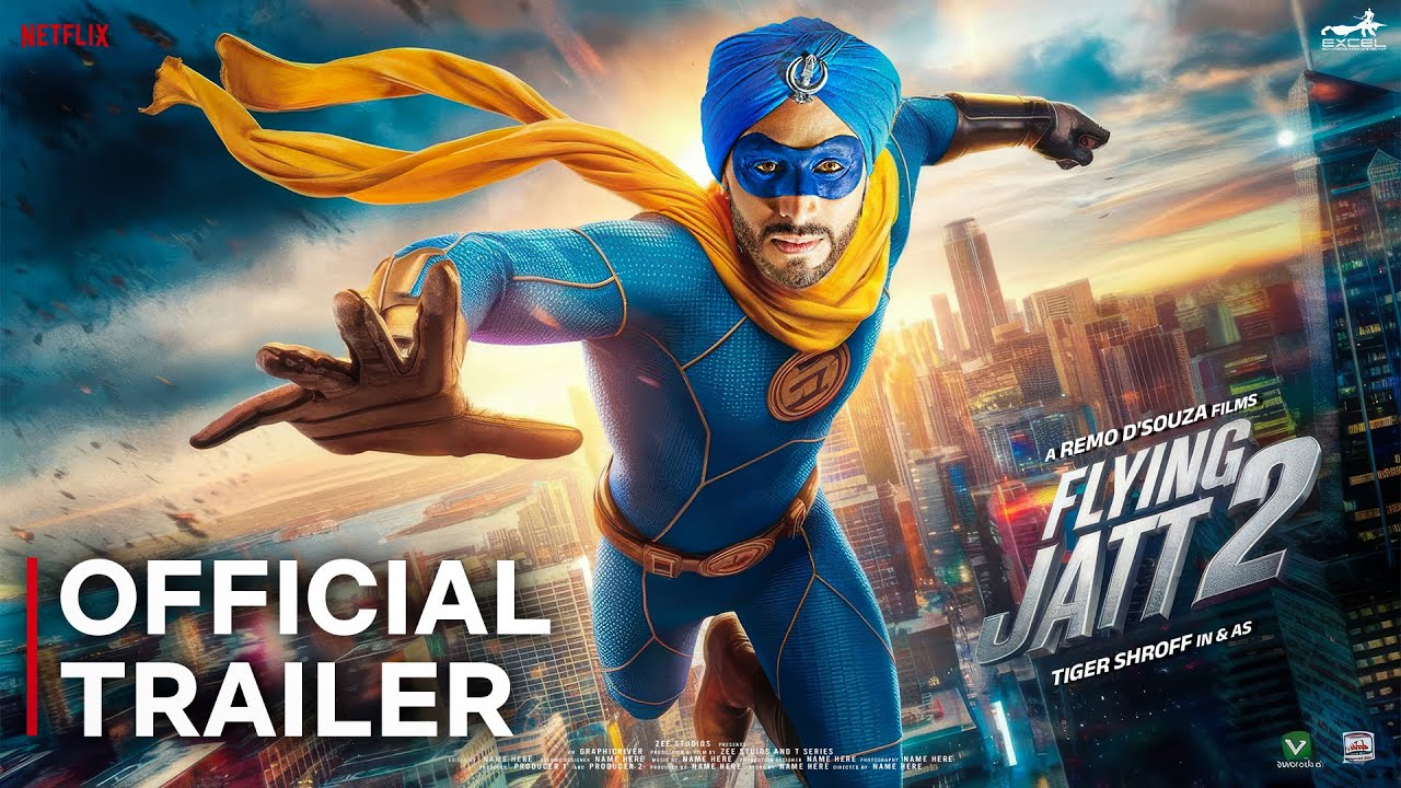 A Flying Jatt 2 - Official Trailer (2025) | Tiger Shroff, Jacqueline ...
