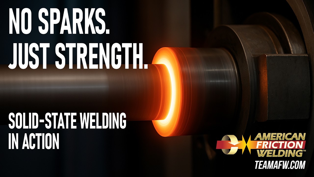 Friction Welding in Action, What We Do | American Friction Welding (AFW ...